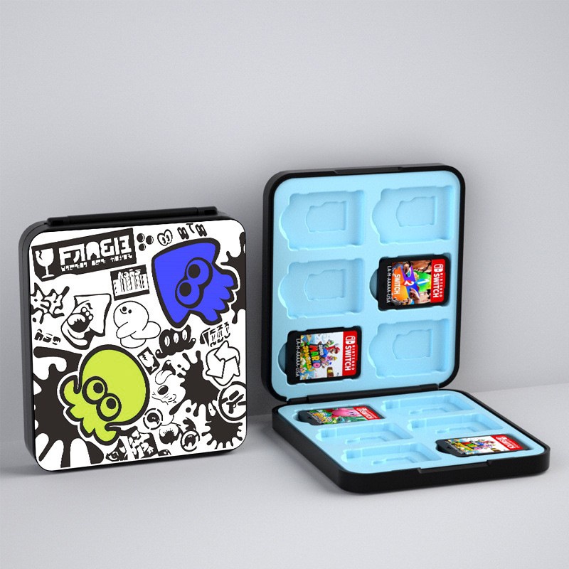 Nintendo Switch Splatoon 3 Accessories Protective Case Pouch Bag Game ...