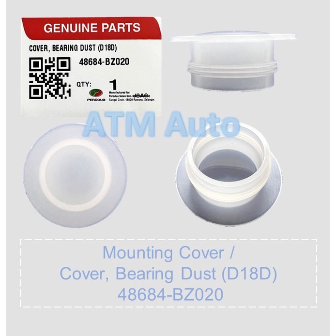 Perodua Absorber Mounting Bearing Cover / Cover, Bearing Dust 48684 ...