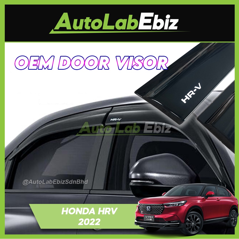 Honda HRV 2022-2023 OEM Door Visor Injection (4 pcs/set) | Shopee Malaysia