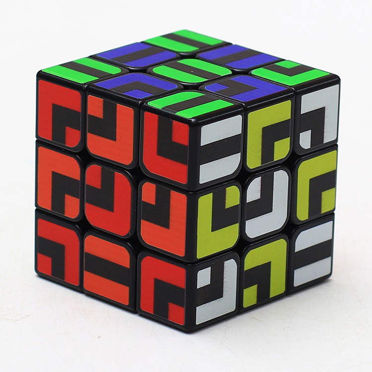 [Genuine] Rubik's Maze Z-Cube Maze Rubic Variant 3x3 Smart Toy | Shopee ...
