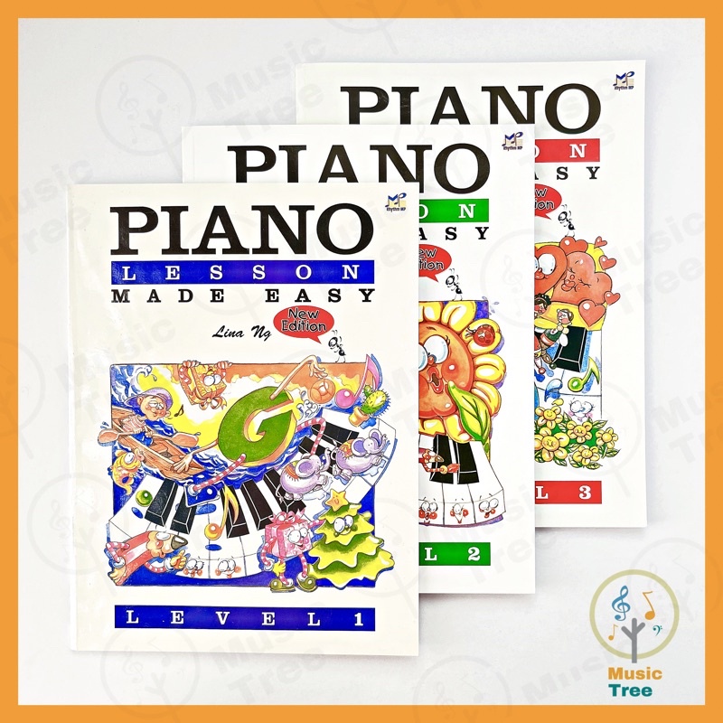 Piano Lesson Made Easy (Level 1-3) LINA NG | Shopee Malaysia