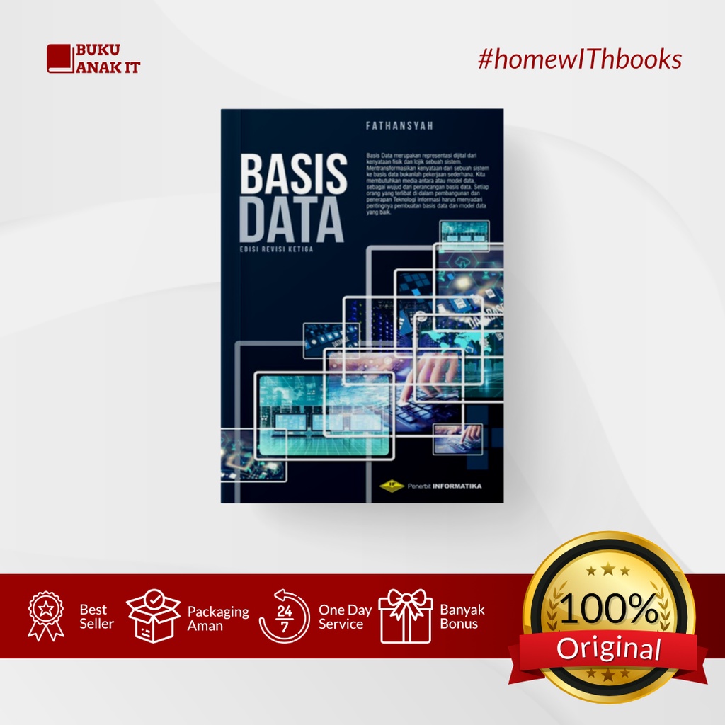 Third Revision Database Book | Fathansyah | Informatics PUBLISHER | Shopee Malaysia