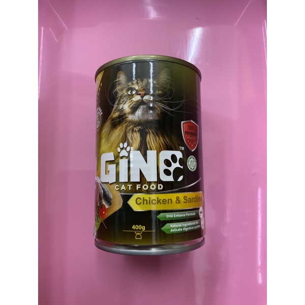 (WETFOOD MURAH) Gino Cat Canned Food 400g | Shopee Malaysia