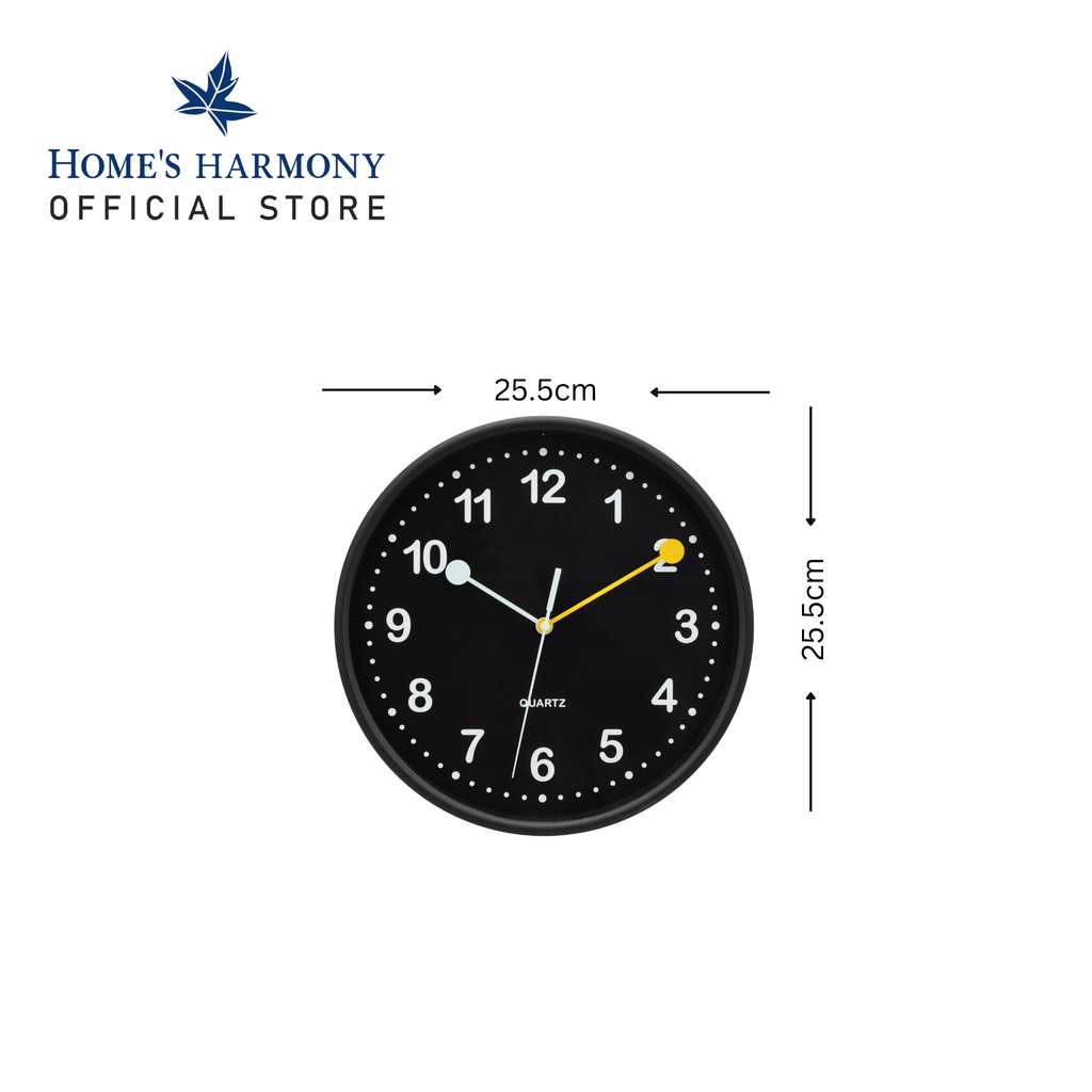 Casa Studio Jisoo Wall Clock Black & White Collection | Shopee Malaysia