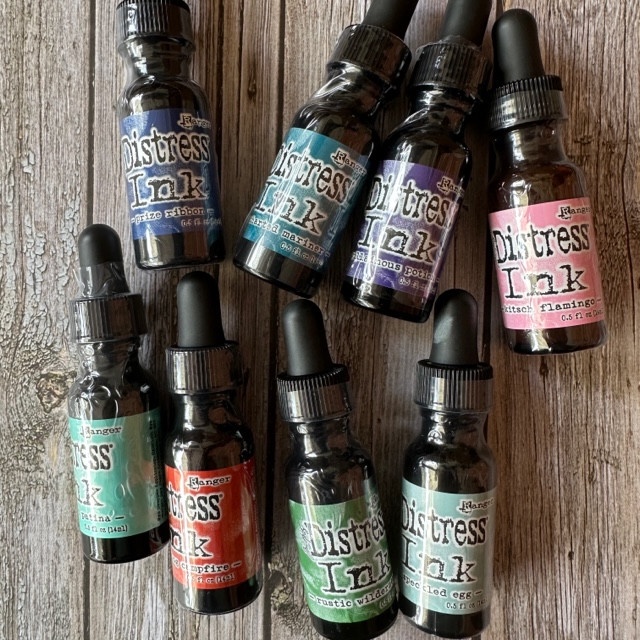 Ranger Ink Tim Holtz Distress Ink Pad Reinkers - 0.5oz (2022 Colors ...