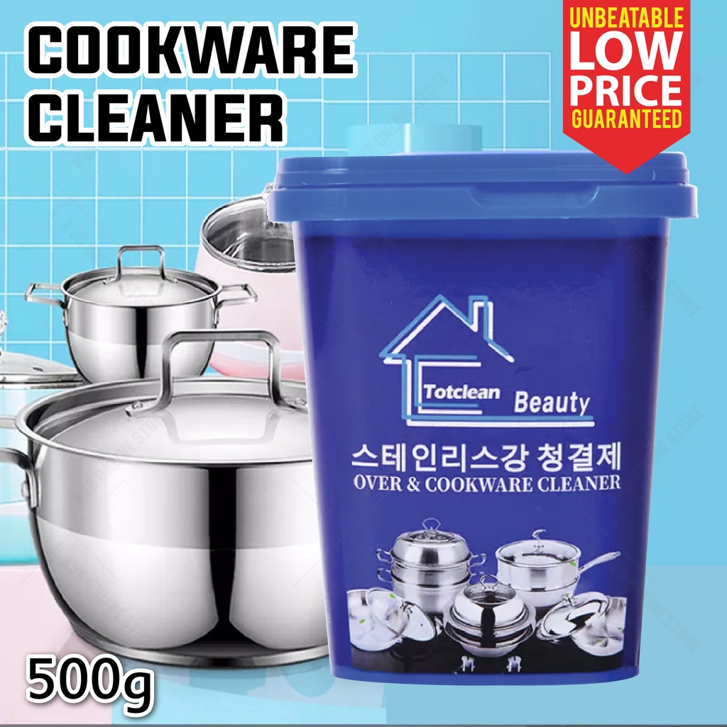 (500g) Magic Cleaning Cream Stainless Steel Oven And Cookware Cleaner ...