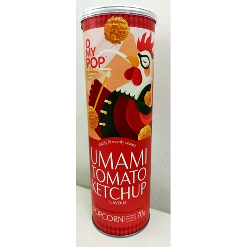 O MY POP CORN TOMATO KETCHUP 70g | Shopee Malaysia