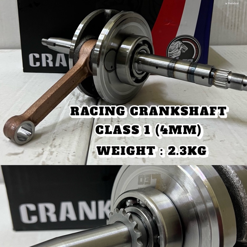 LEO RACING CRANKSHAFT CLASS 1 JET 4 / JET 6 CRANKSHAFT CLASS 1 JET 4MM ...