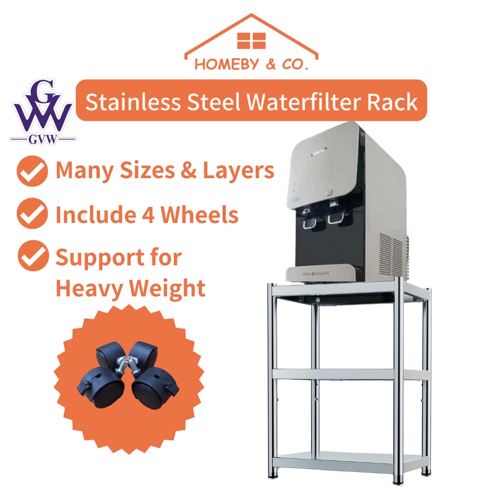 HOMEBY【GVW Rack】Hot Water Dispenser Rak Water Filter Rack Kitchen Rack ...