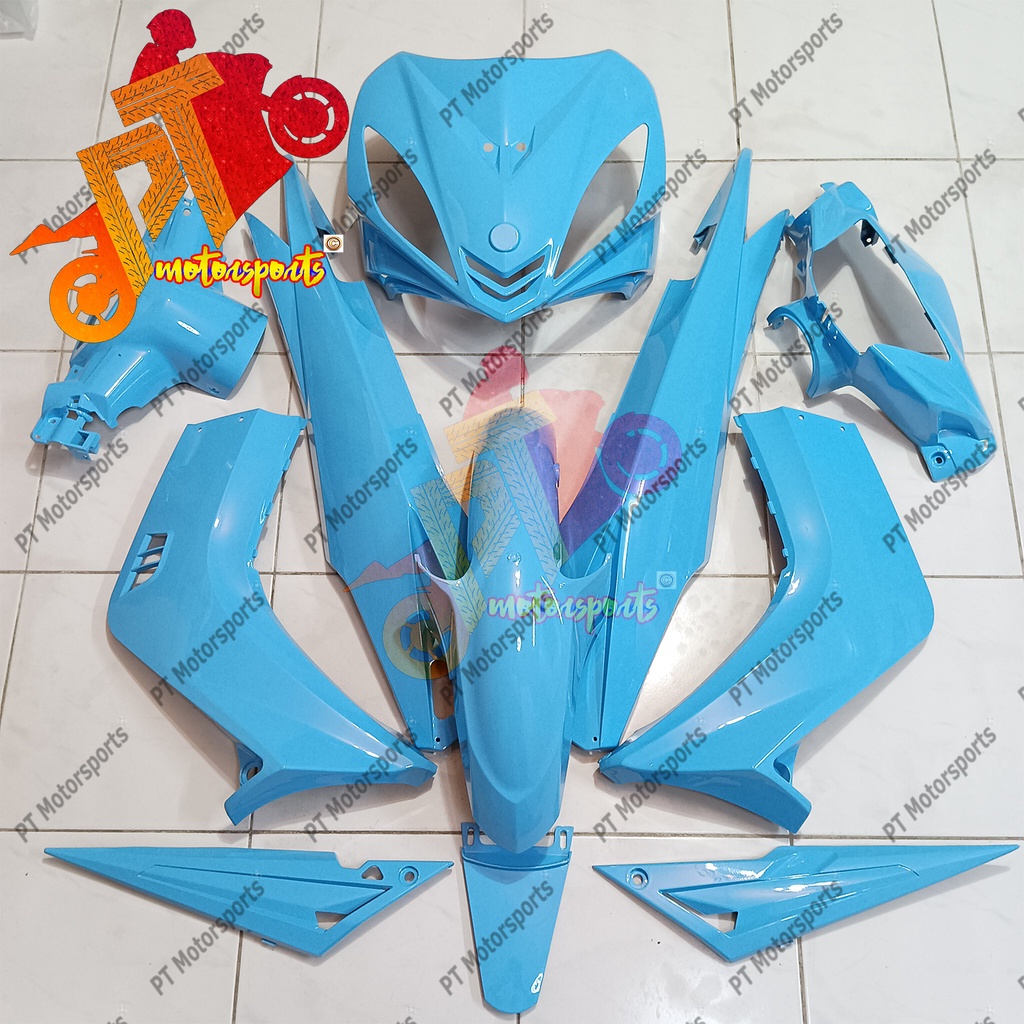 Yamaha Lc 135 V1 Cover Set Kosong Black Red Blue Yellow White Hijau ...