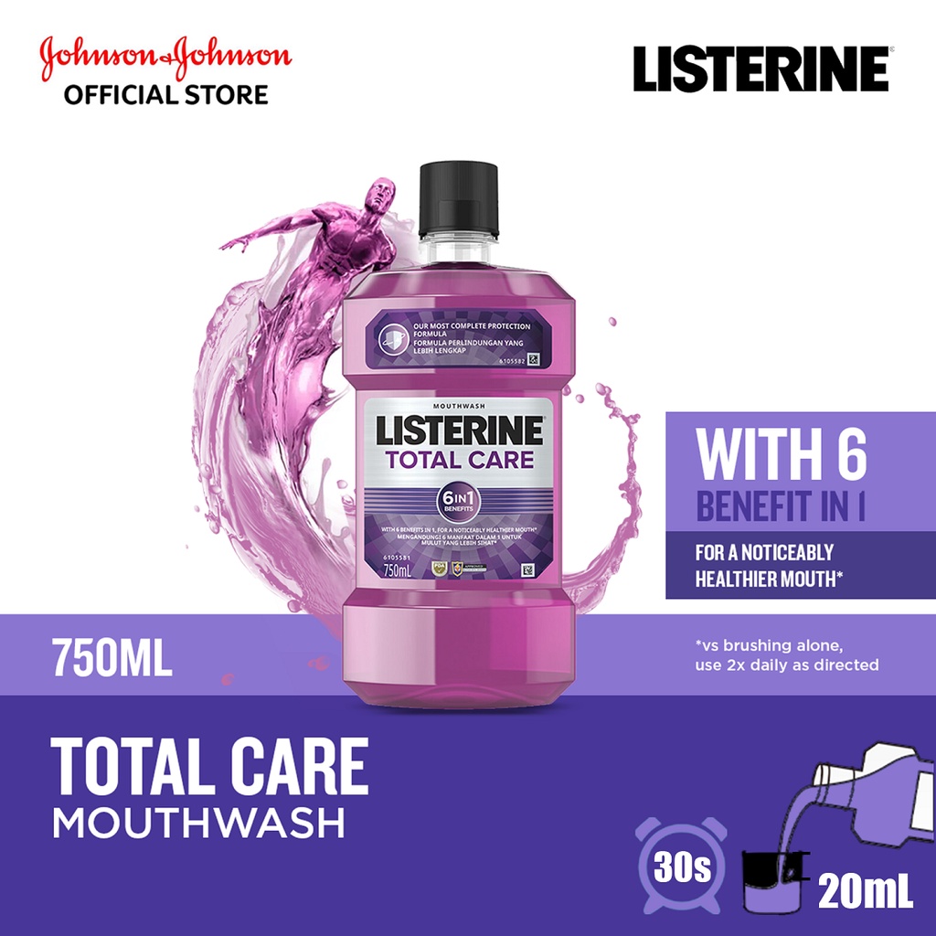 Listerine Total Care Mouthwash (750ml) | Shopee Malaysia Listerine Total Care Mouthwash (750ml) | Shopee Malaysia