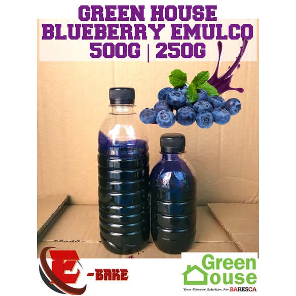 BLUEBERRY EMULCO 500G | 250G | PERASA BLUEBERRY PEKAT 500G | 250G HALAL ...