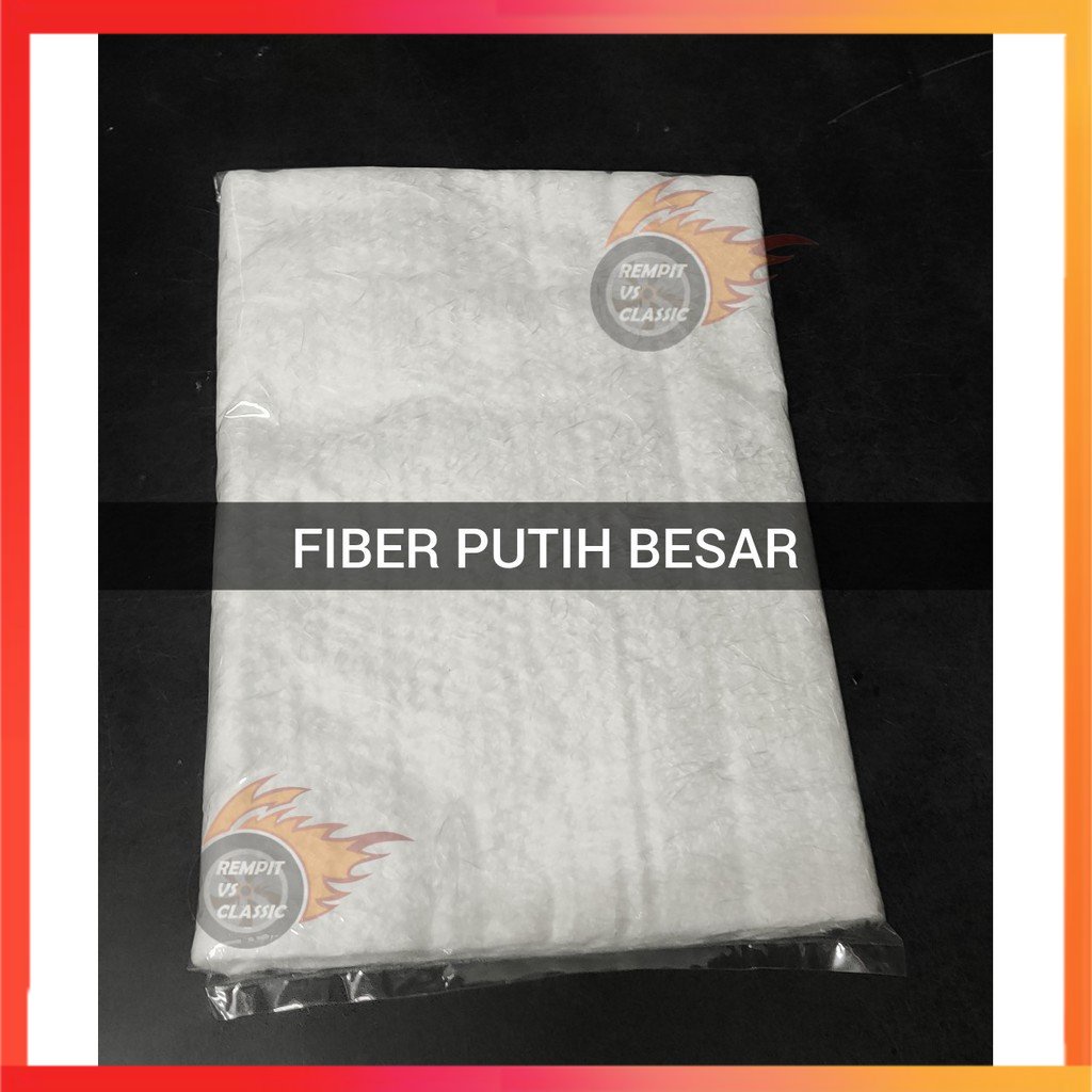 REMPIT Fiber Putih Exhaust Besar (43CM x 30CM) / Fiber Glass Fiberglass ...