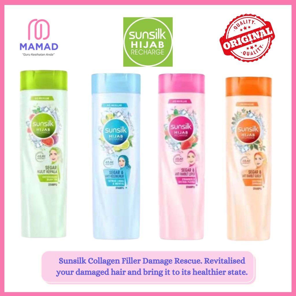 Shampoo Sunsilk Hijab Recharge 160ml | Shopee Malaysia