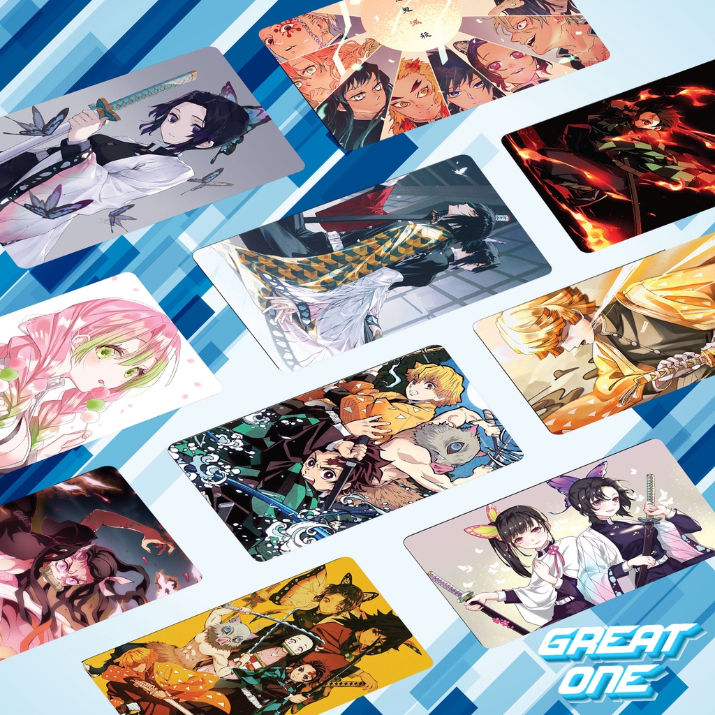 Demon Slayer Anime Sticker Card Cover Skin Access Touch n Go Skin ATM ...