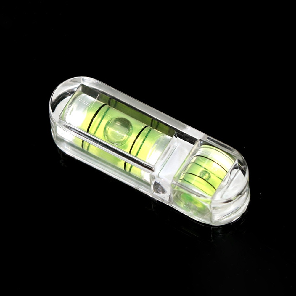 MKR Mini T-type Bubble Spirit Level Acrylic Measuring Level Adjustment ...