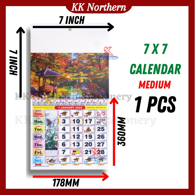 Wall Calendar Race Horse Kalendar Kuda 2023 Senarai Cuti Umum 跑马日历 ...