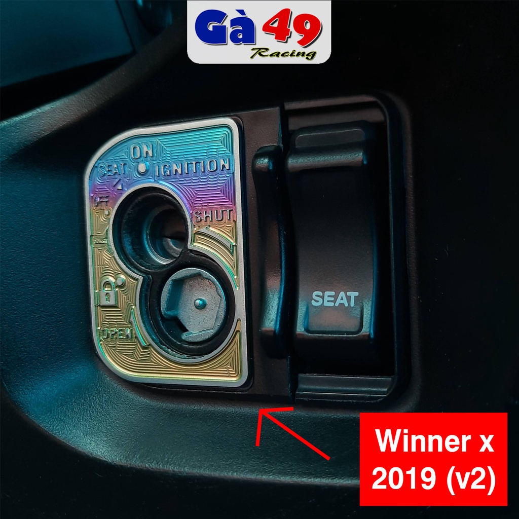 Titanium stamp for Winner x, AB, Vario locks (key lock version ...