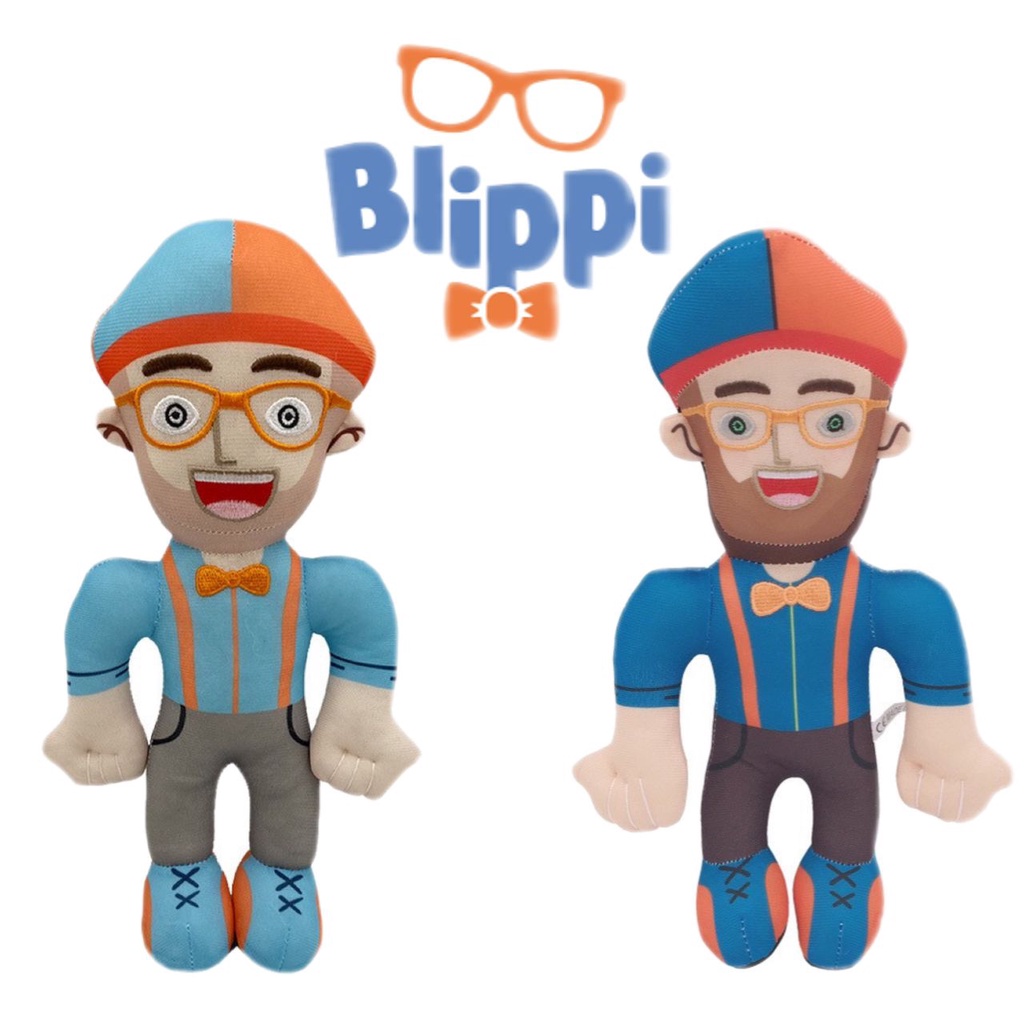 28cm Blippi Friends Family Kids Youtube Learning Channel TV Figure ...
