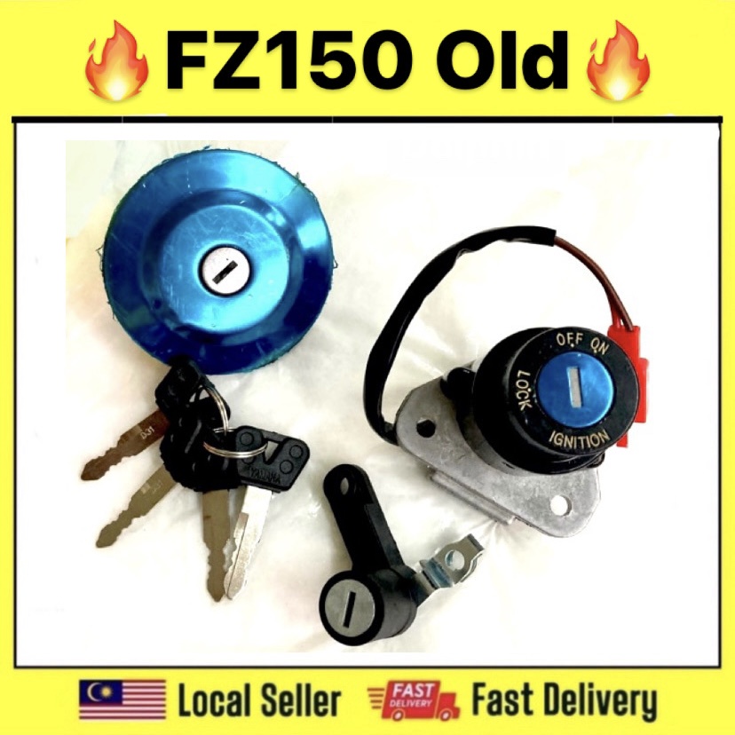 YAMAHA FZ150 MAIN SWITCH SET FZ 150 OLD FZ150 MAIN SWITCH KEY KUNCI ...