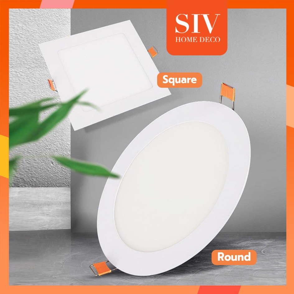 SIV 12W 18W 24W LED Downlight Recessed Down Light Panel Ceiling Lights ...