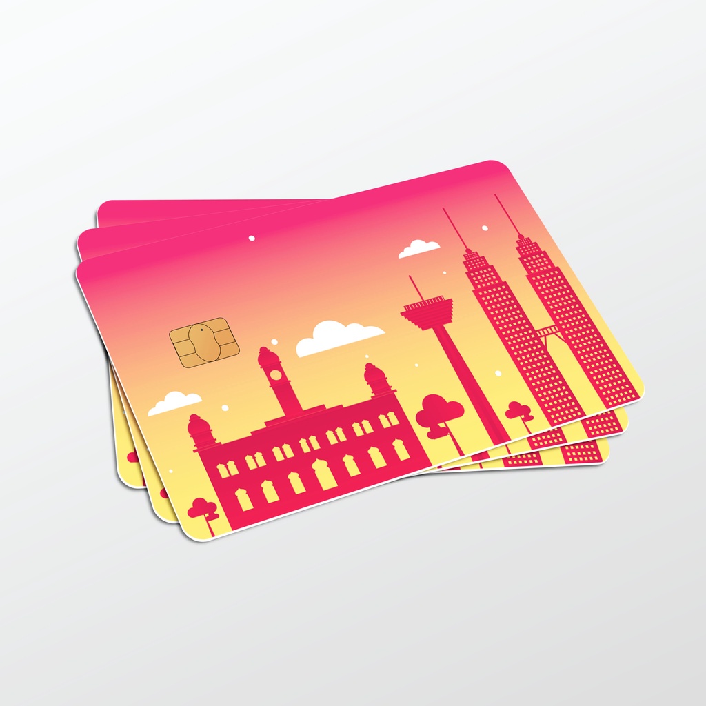 Sticker Anime Malaysia Kuala Lumpur Merdeka Card Cover Skin Access ...