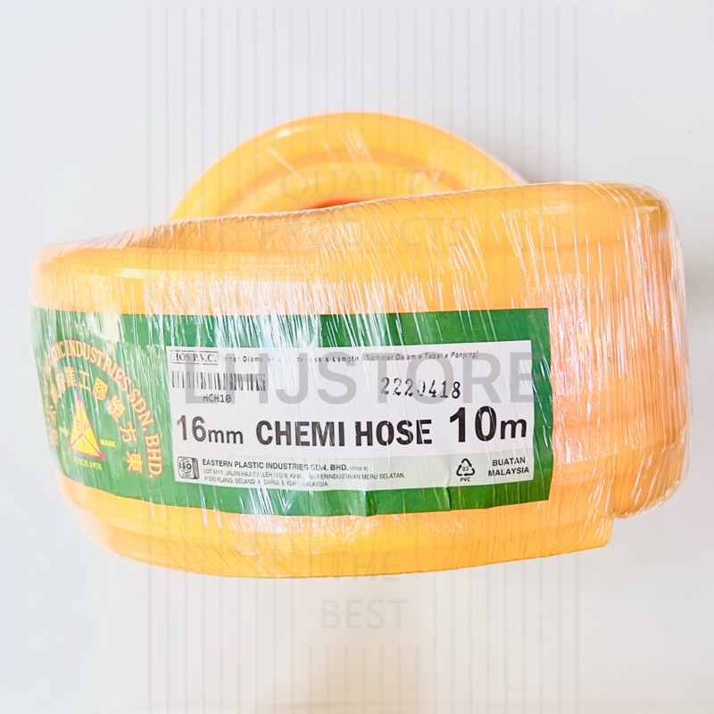 5/8” x 16mm x 10m CHEMI HOSE PIPE / HOUSE USE HOSE PIPE / HOS PIPE / 橙色水喉 | Shopee Malaysia