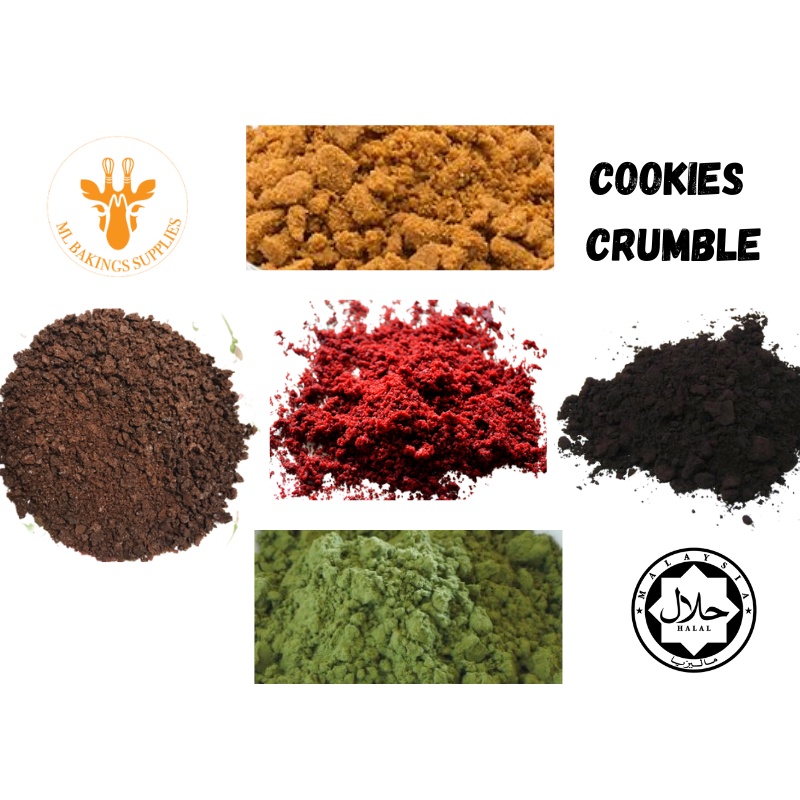 [READY STOCK] Cookies Crumble/ Red Velvet/ Matcha Greentea/ Caramel ...