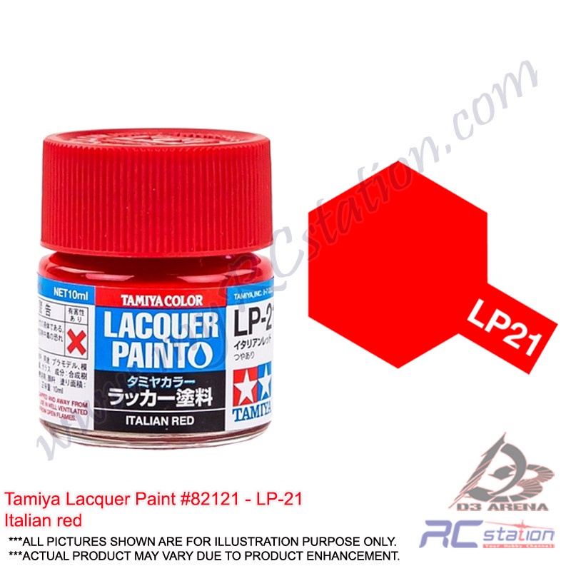 Tamiya Lacquer Paint LP-21 Italian red [82121] | Shopee Malaysia