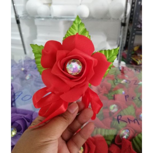 [READY STOCK] BUNGA ROZEK/ BUNGA KENDARAT/ BUNGA DADA/ FLOWER CORSAGE ...