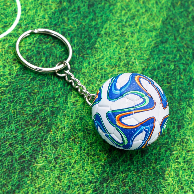 2022 Qatar World Cup match ball soccer keychain ten thousand national ...