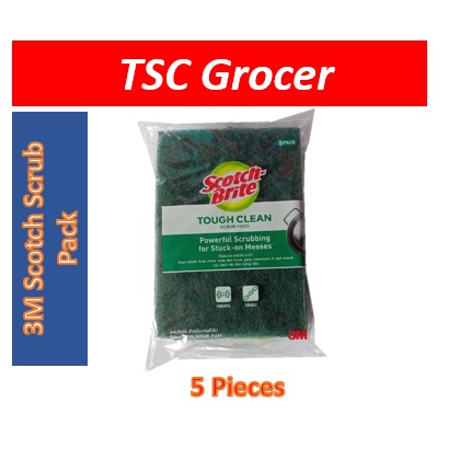 3M Scotch Heavy Duty Scouring Pad/ Sabut Penyental (5x) | Shopee Malaysia