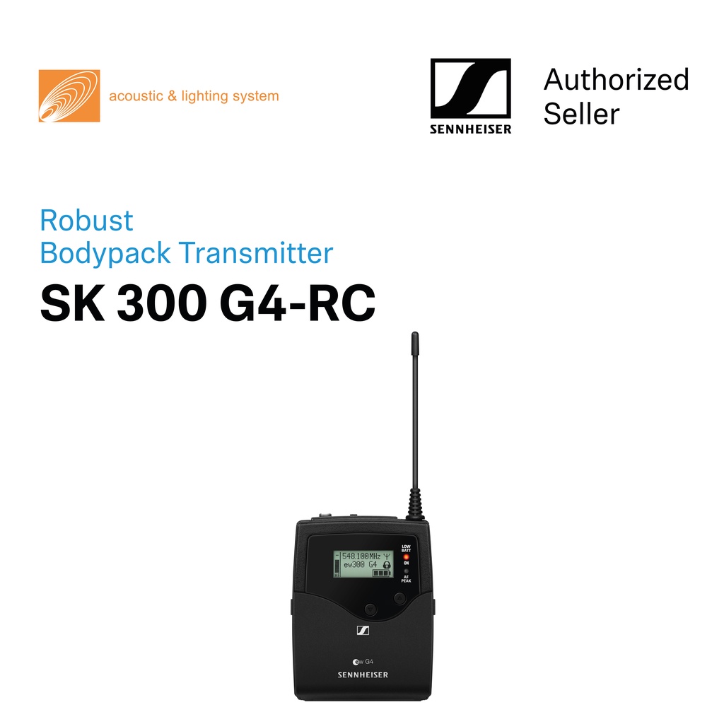 Sennheiser RC Robust Bodypack Transmitter SK 300 G4 | Shopee Malaysia