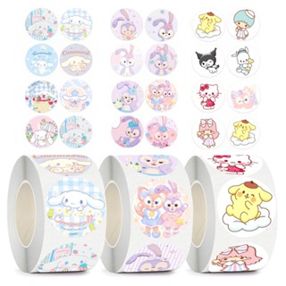 500pcs/roll Sanrio Stickers Cute Disney StellaLou LinaBell Laptop Skin ...