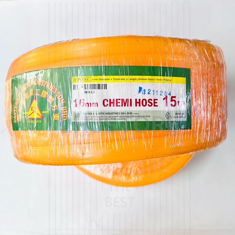 5/8” x 16mm x 15m CHEMI HOSE / HOUSE USE HOSE PIPE / HOS PIPE / 橙色水喉 | Shopee Malaysia