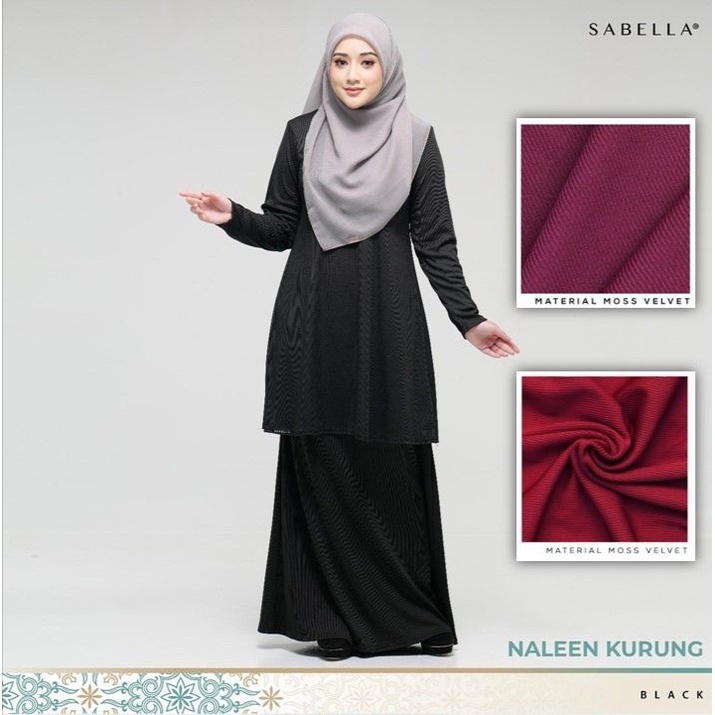 🔥READY STOCK🔥 ESTELLA & NALEEN by SABELLA. BAJU KURUNG MODEN TANPA GOSOK. KURUNG PLAIN IRONLESS ...