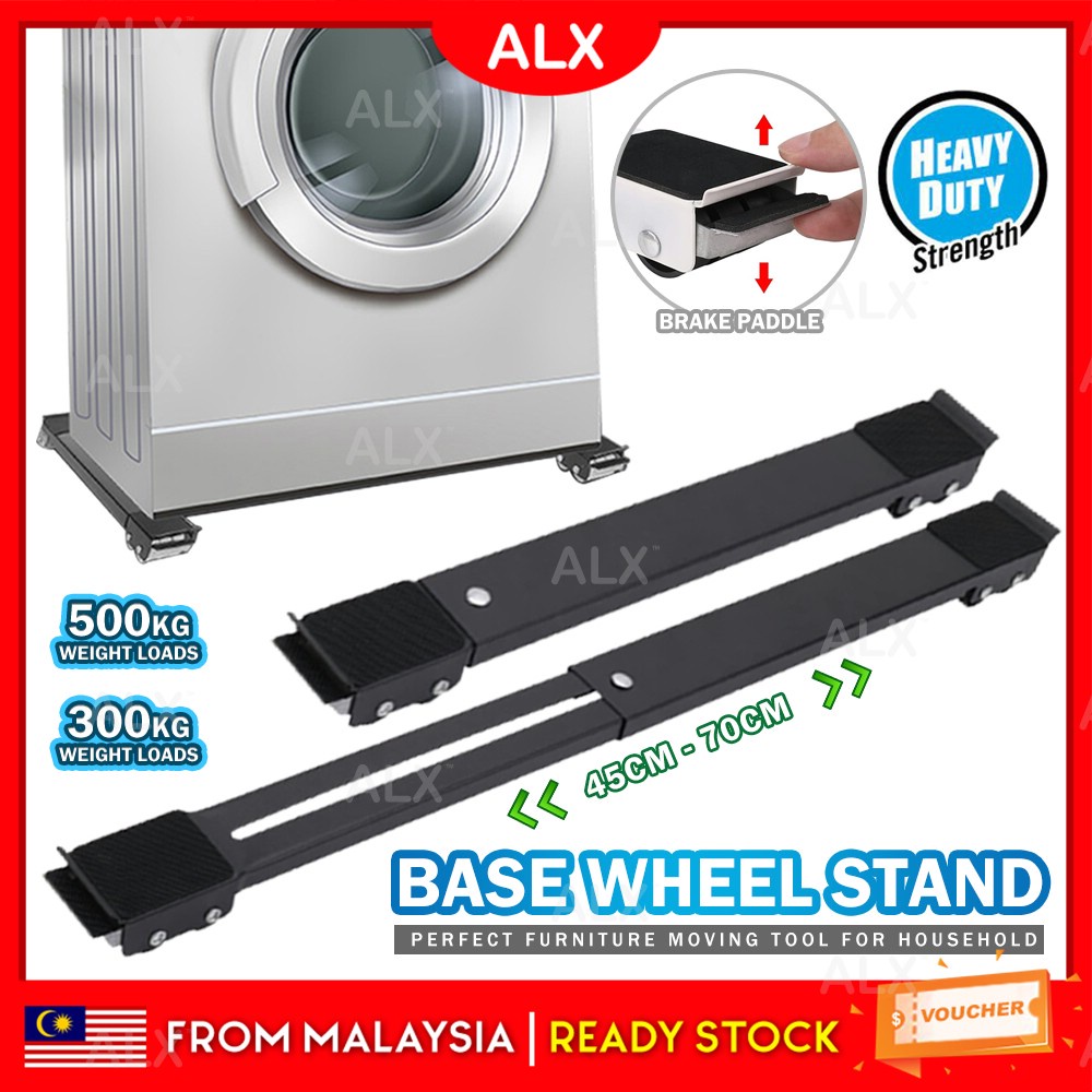 ALX 800L Fridge Roller Base Heavy Duty Movable Base Stand Anti-Rust ...