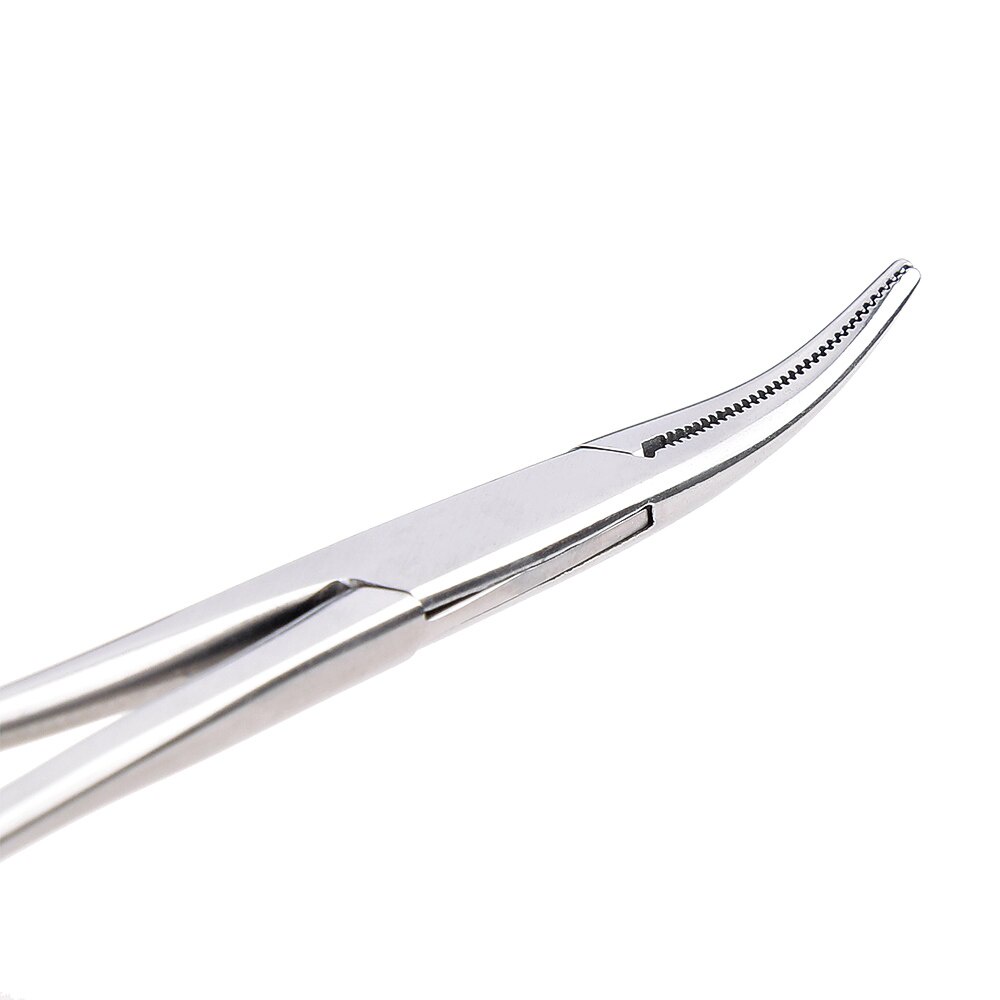 Dental Instruments Microhandle Mosquito Unhook Pliers Curved Forceps ...