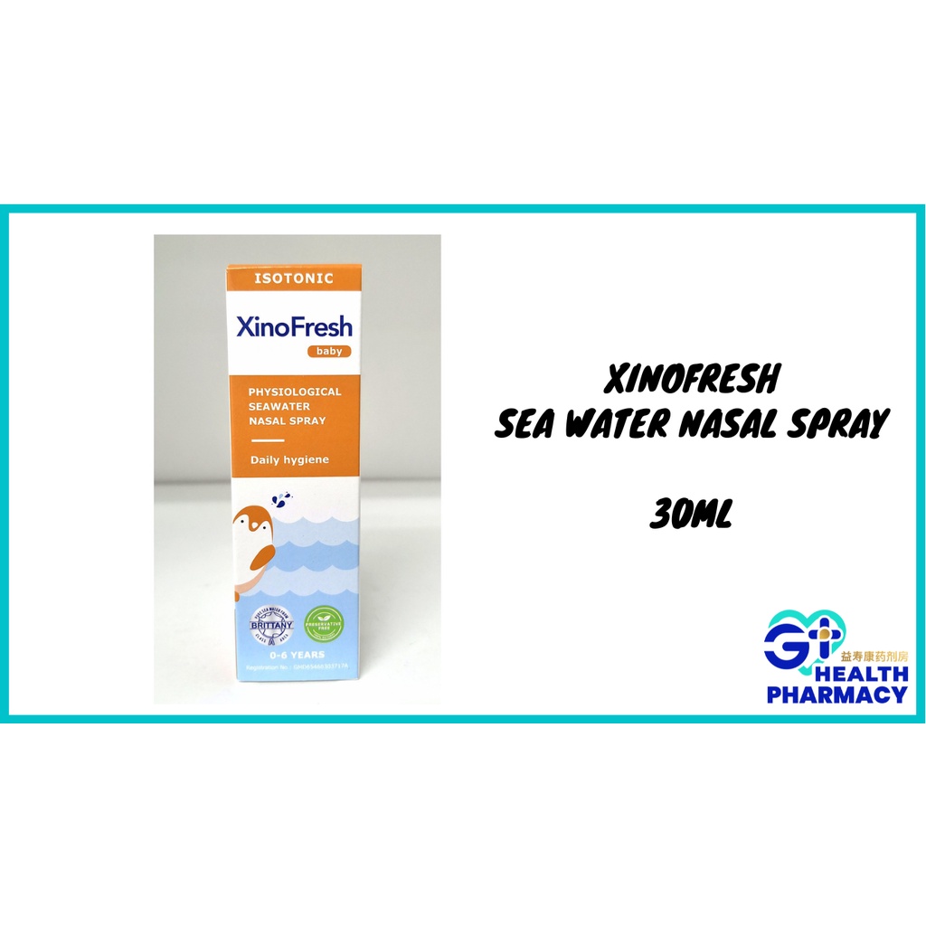 XINOFRESH Xino Fresh Baby Sea Water Nasal Spray 30ml 0-6 years (same as ...