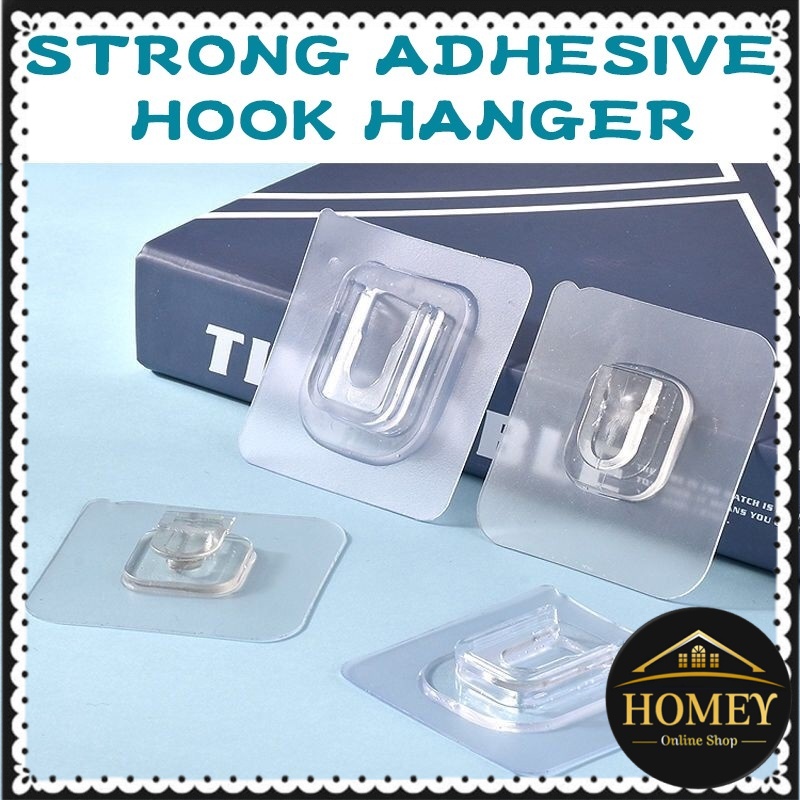 Sticky Hook for Kitchen Bathroom Shelf Sticker Sticking Wall Strong ...