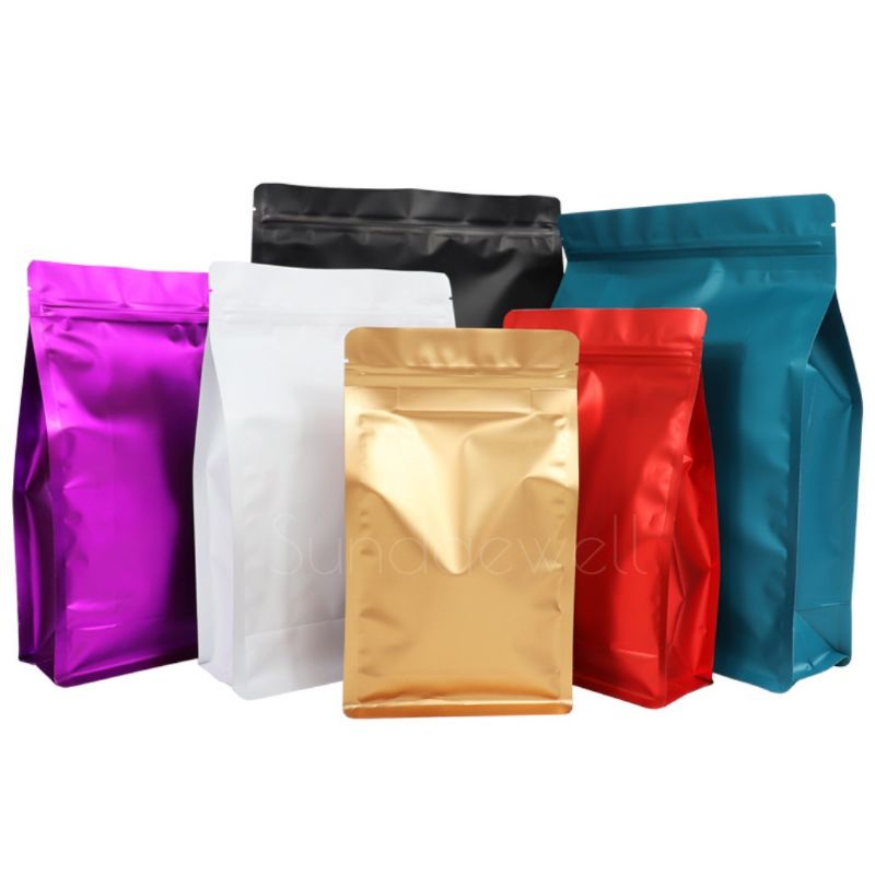 Gusset Extra Thick Full Side Aluminum Zip-lock Air-tight Packaging Bag ...