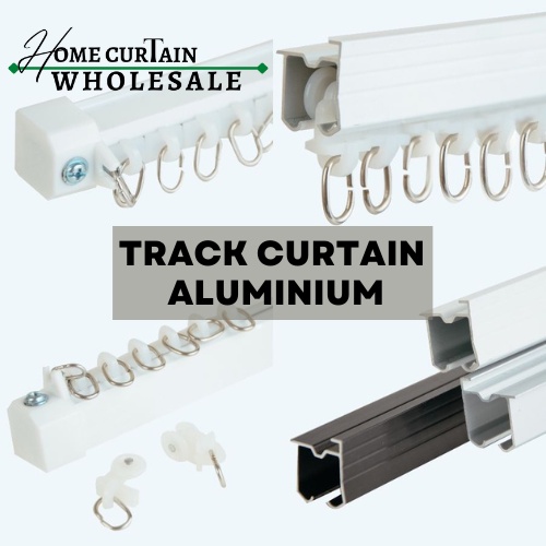 Rel Langsir Aluminium Single Track (Curtain Track / Single Track ...