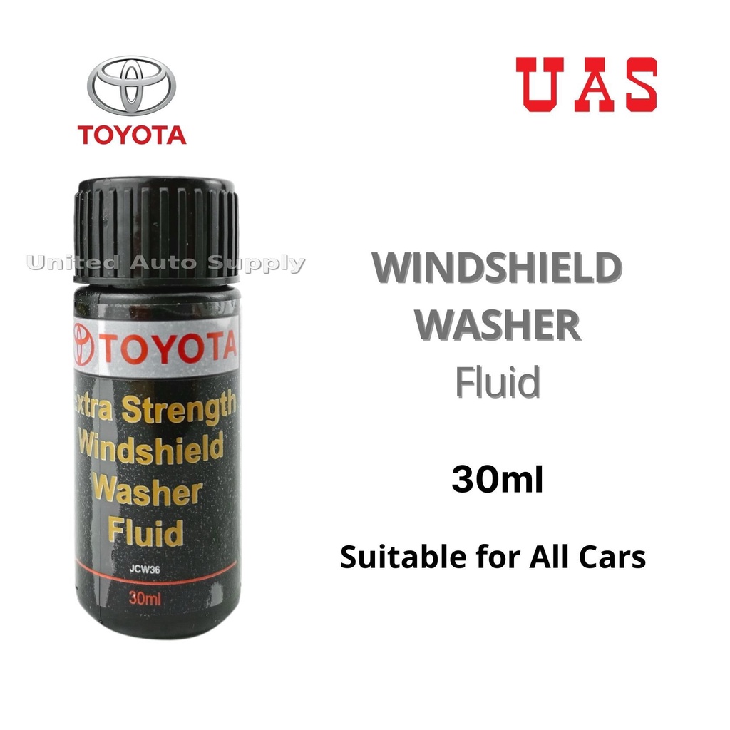TOYOTA Windscreen Washer Fluid 30ml Car Windshield | Shopee Malaysia