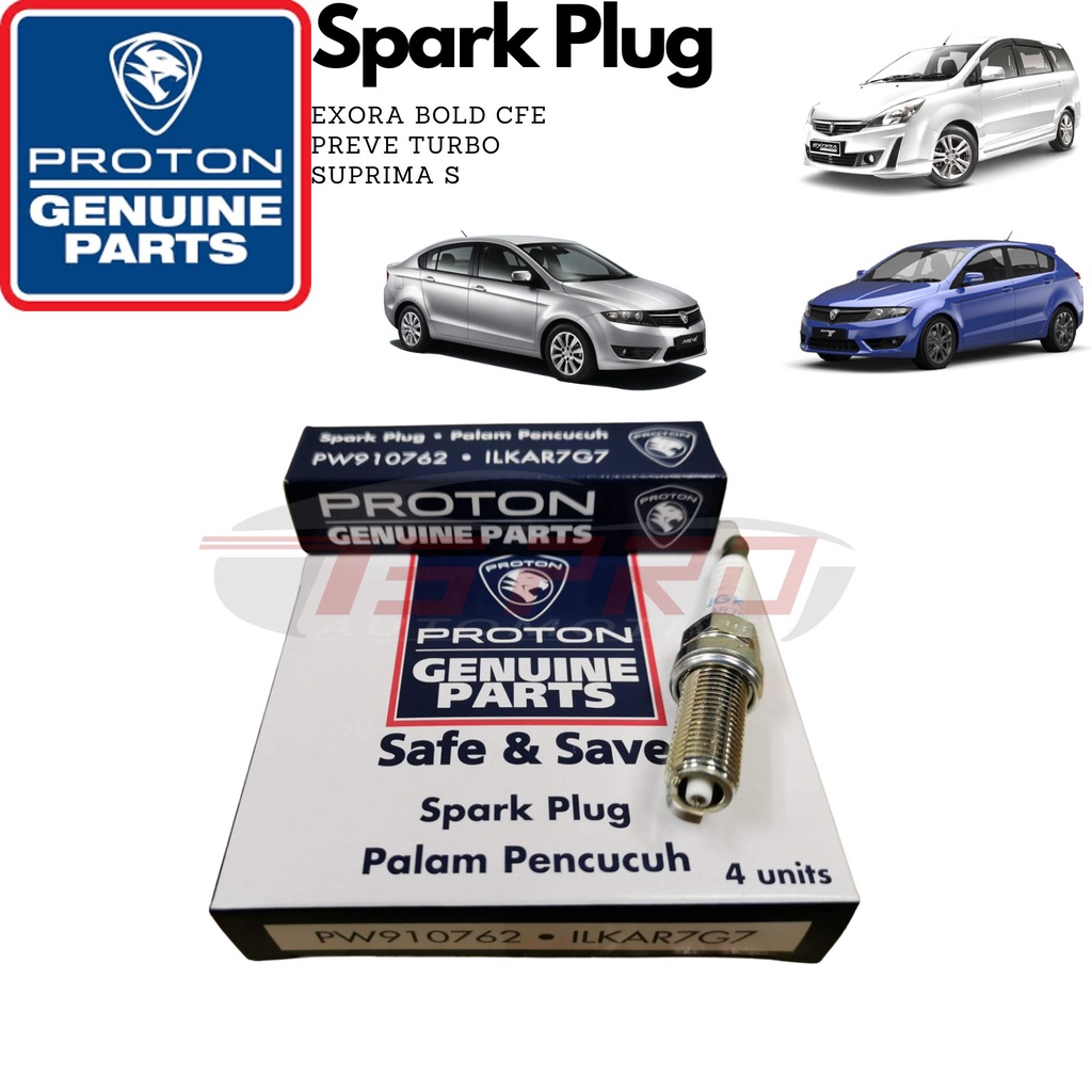 Proton Exora Bold CFE Preve Turbo Suprima S Genuine Spark Plug PW910762 ...