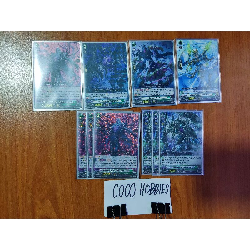 Cardfight Vanguard Overdress English Stoicheia Grave Zorga Deck ...