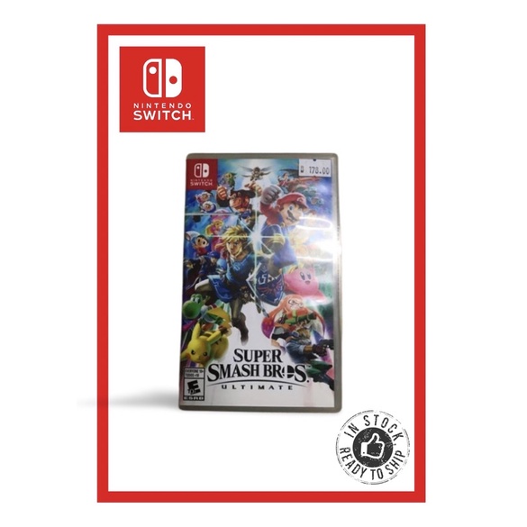 Nintendo Switch Super Smash Bros Ultimate / SSBU - Used Switch Game ...
