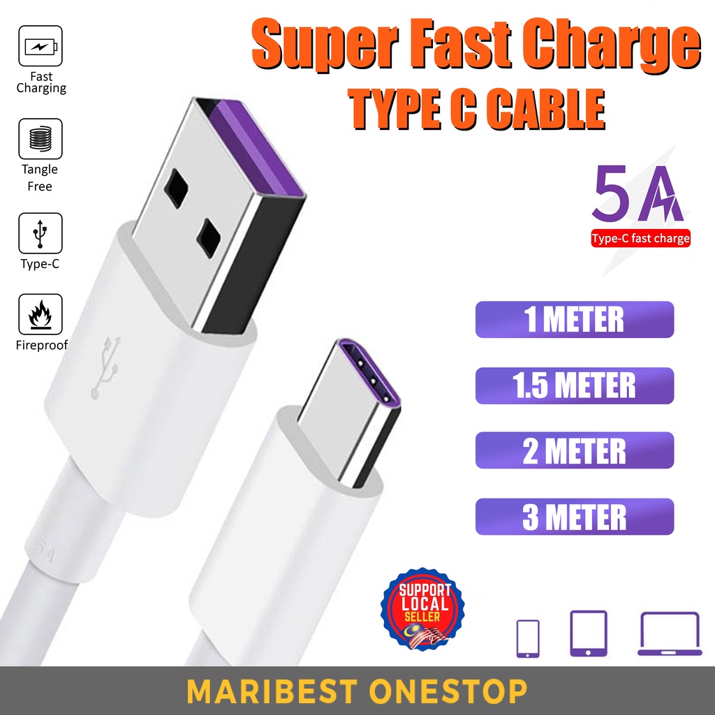 Cable Type C Fast Charging Usb Type C Fast Charging 5a Fast Charging ...