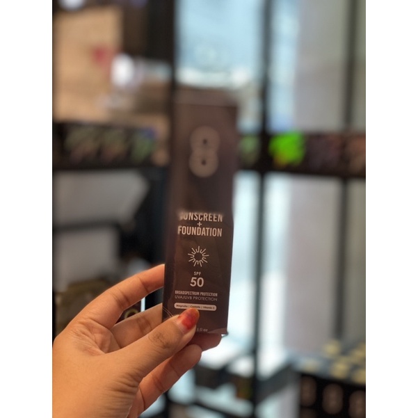 SUNSCREEN FOUNDATION ALHA ALFA | Shopee Malaysia