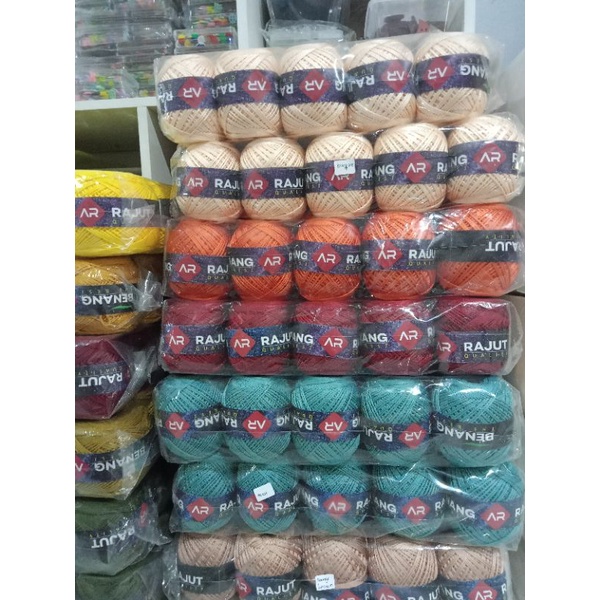 Benang Kait Poly 2.7mm,Polyester Crochet Yarn,Polykilap Yarn For Bag ...