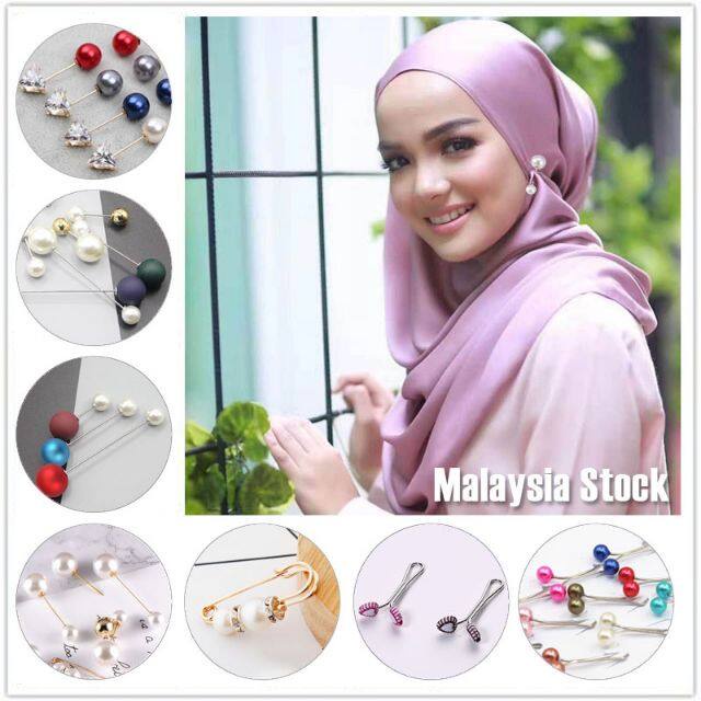 Metallic Pins Peniti Premium Quality Jarum Peniti Kerongsang Pin Tudung Pin Shawl Pin Hijab ...